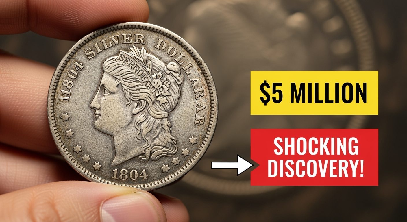 $5 Million Price Tag Expected for Legendary 1804 Silver Dollar Discovery